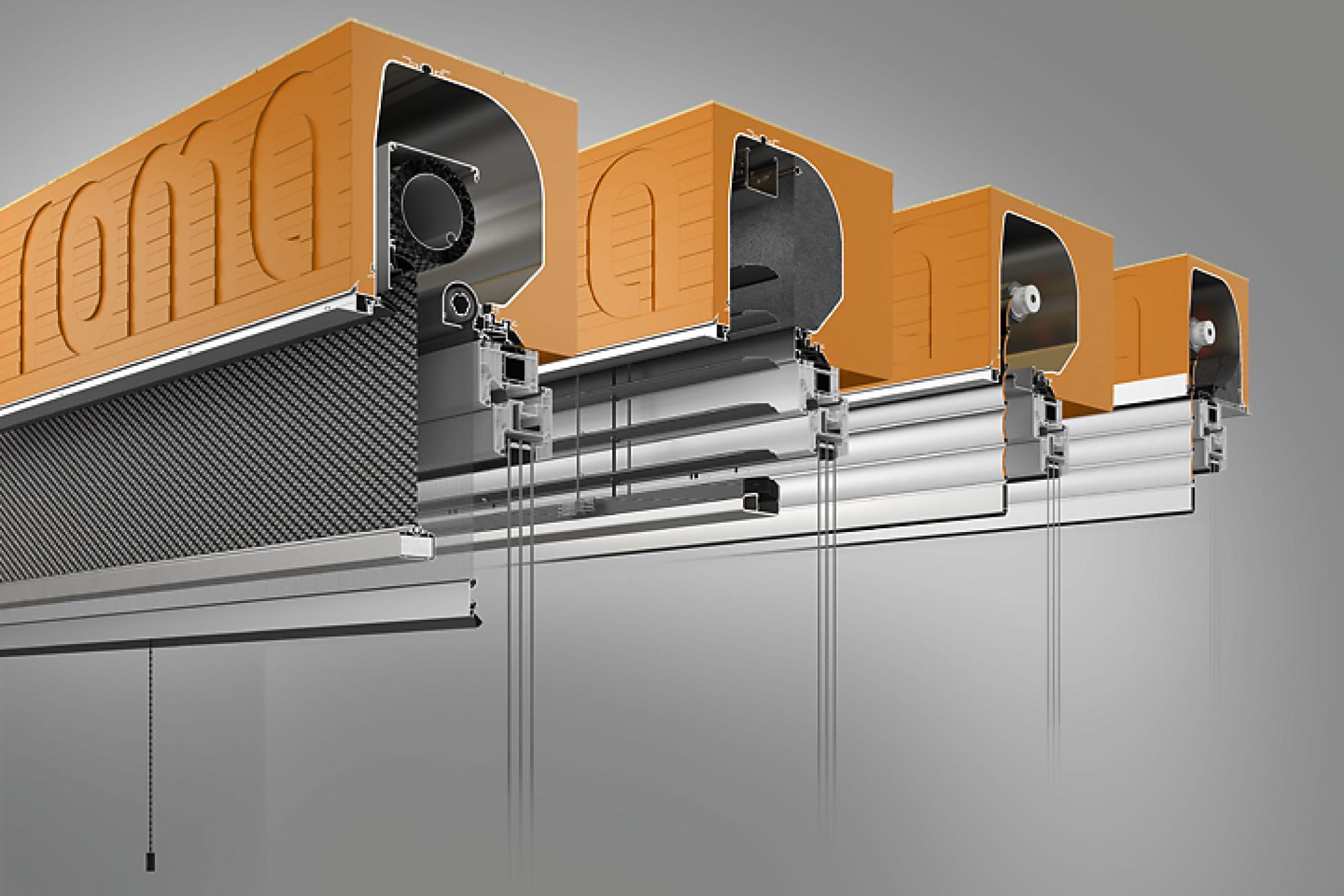 Neues System für Aufsatztextilscreens: ROMA PURO 2.XR-zip und PURO 2 ...