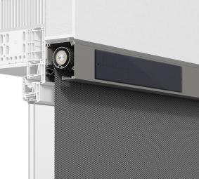 ROMA zipSCREEN.2 (Basis QUADRO): Vorbautextilscreen für transparenten ...