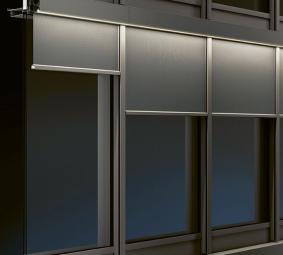 ROMA zipSCREEN F50 Fassadentextilscreen