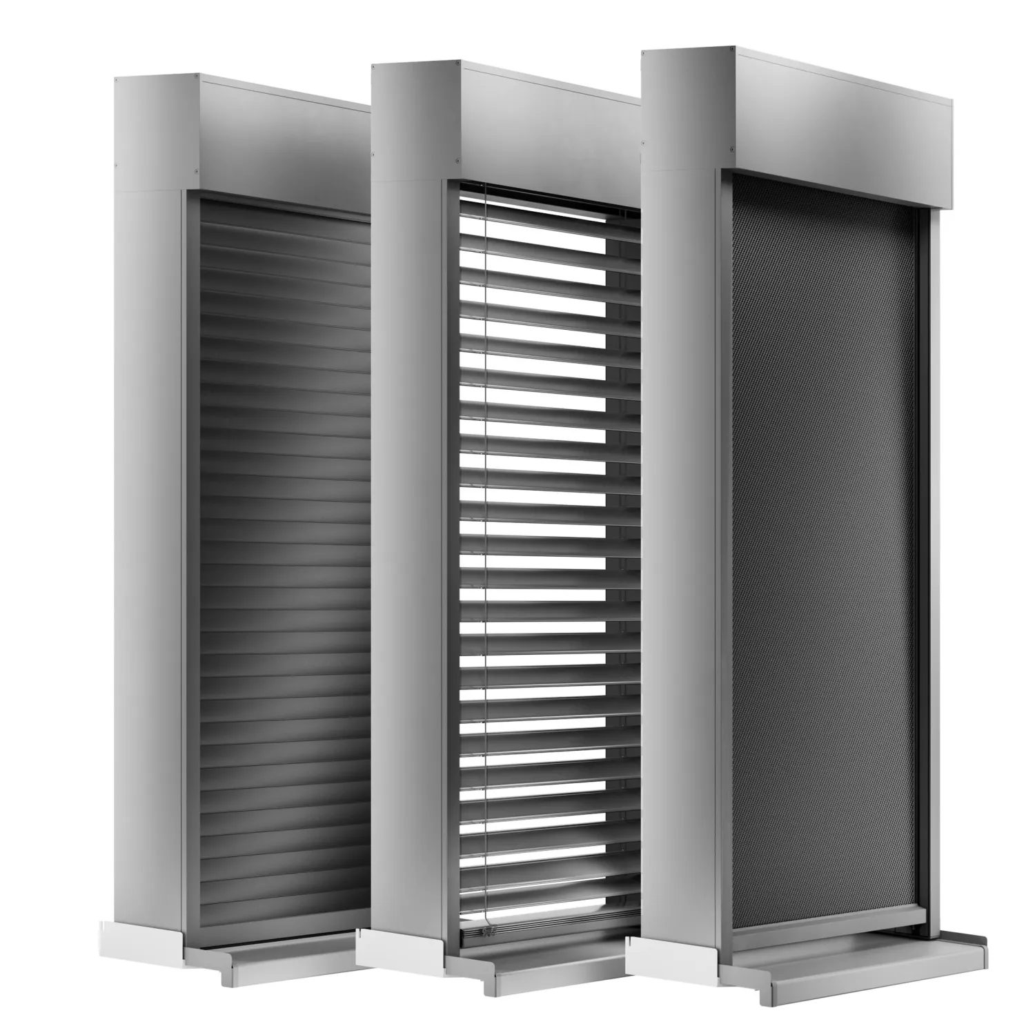 ROMA UNO Komplettsystem: Rollladen, Raffstores & Textilscreens