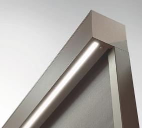 ROMA zipSCREEN.2 (Basis QUADRO): Vorbautextilscreen für transparenten ...