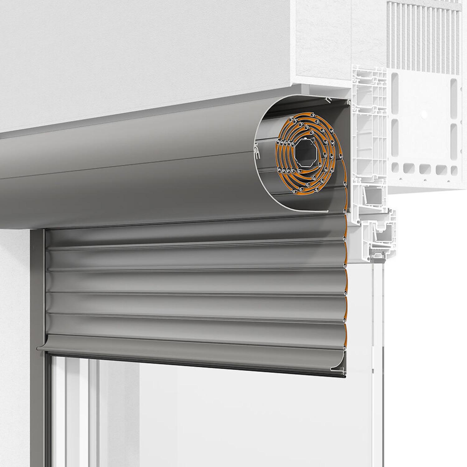 ROMA RONDO.P: Vorbaurollladen für Neubau und Renovierung