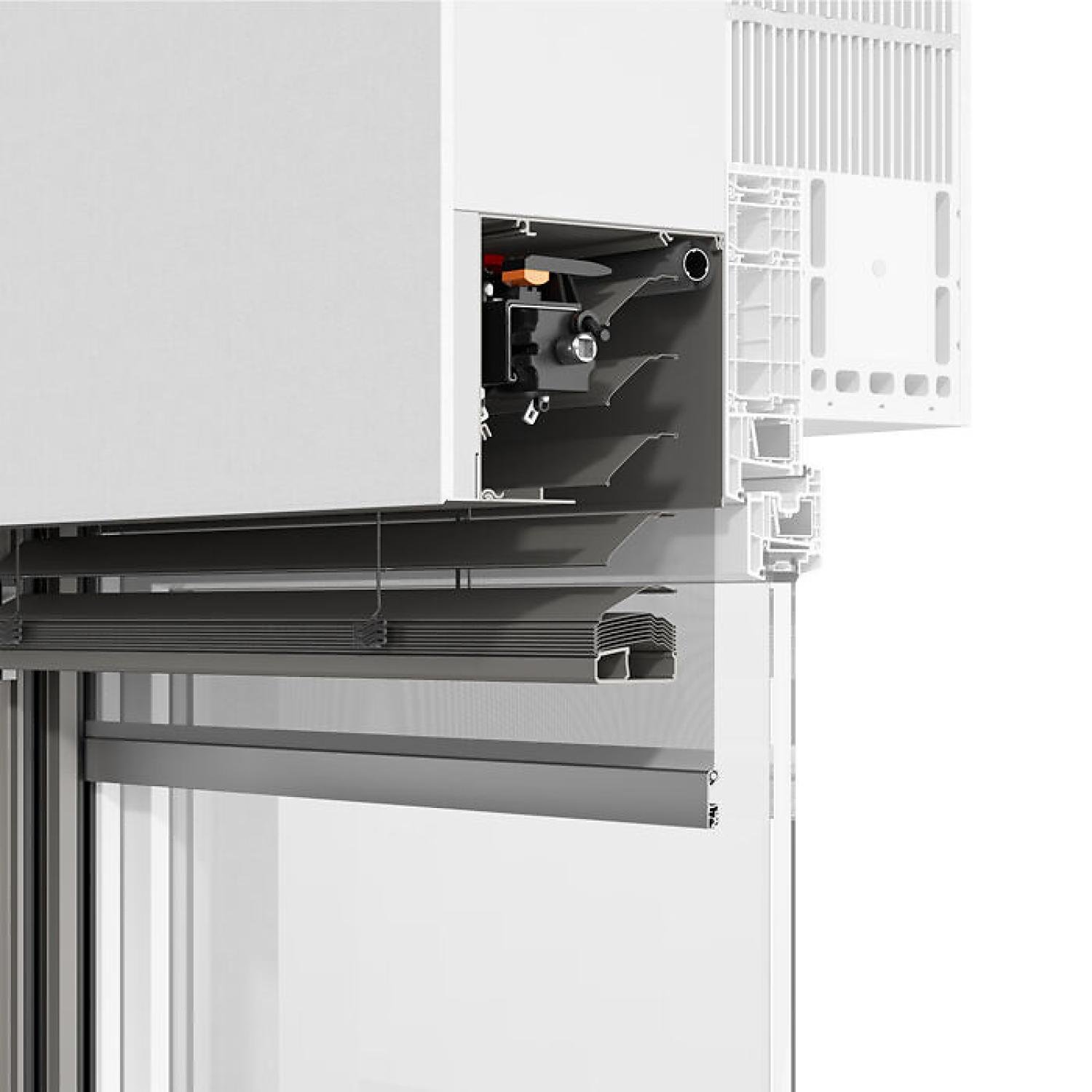 INTEGO.P-RS (Basis QUADRO) Vorbauraffstoren | ROMA